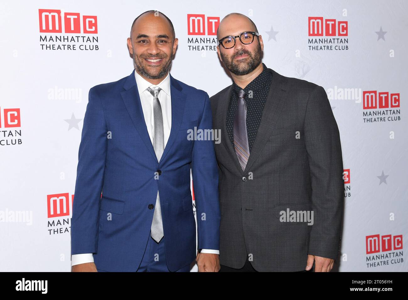New York, USA. 03rd Oct, 2023. Saheem Ali and Christopher Ashley ...