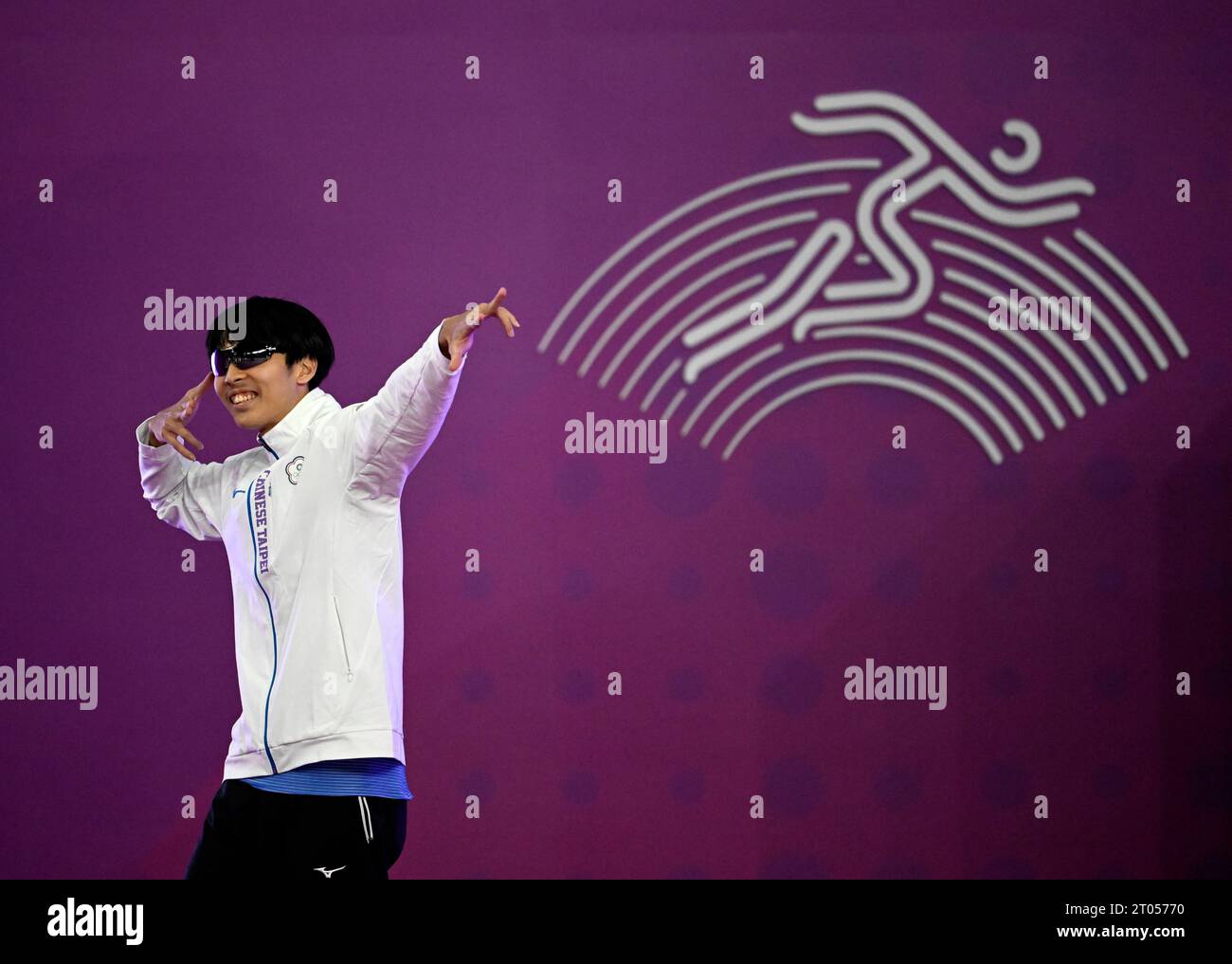 Hangzhou, China's Zhejiang Province. 4th Oct, 2023. Fu Chao-Hsuan of ...