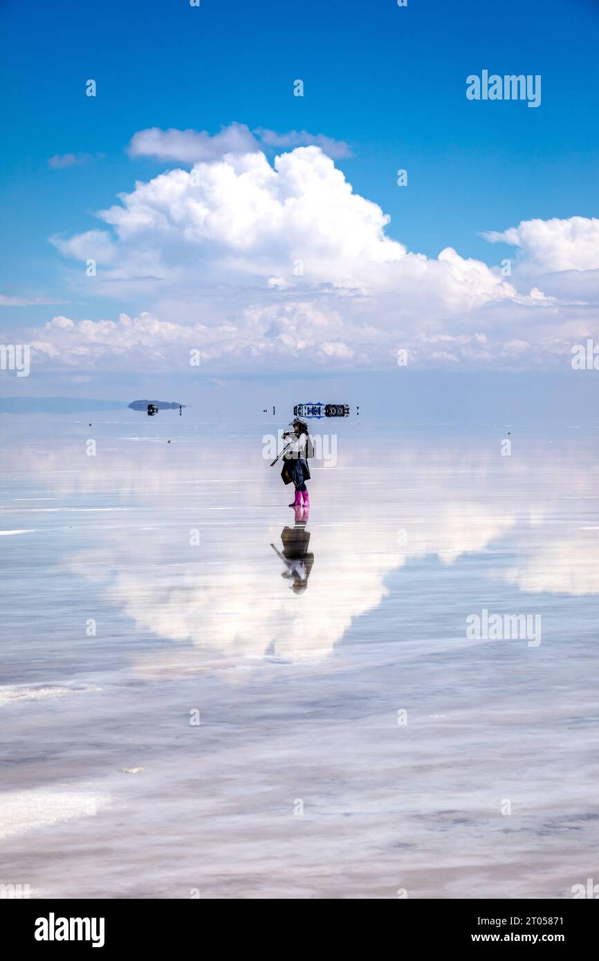 Bolivia Salt Flats and countryside Stock Photo - Alamy