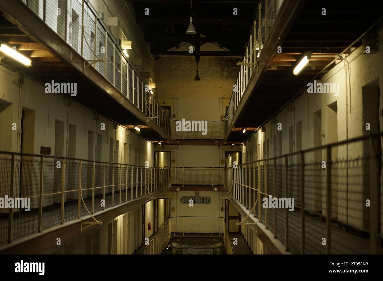 Perth, Australia - October 3, 2023 View of the Fremantle Prison located ...