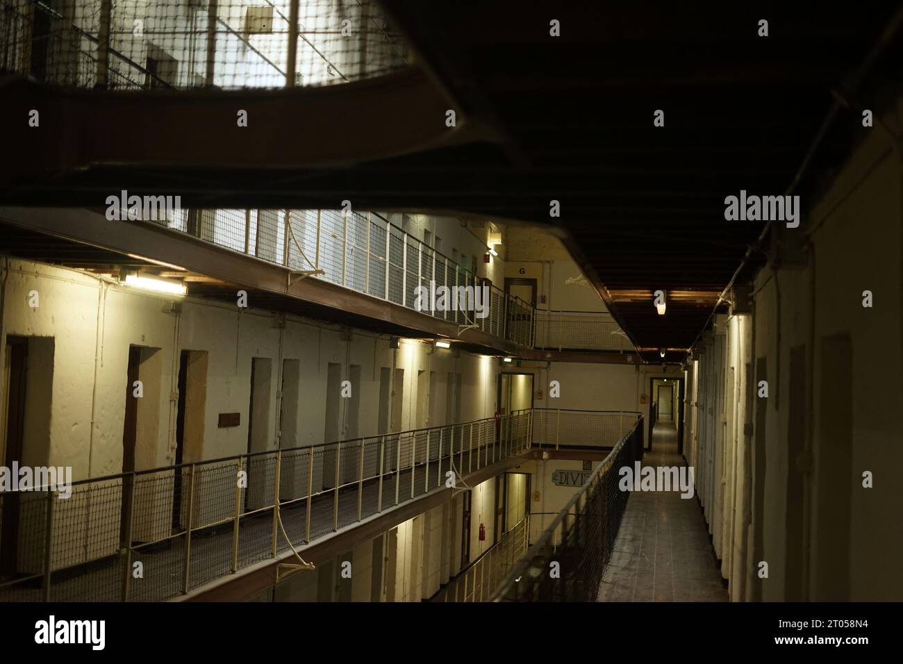 Perth, Australia - October 3, 2023 View of the Fremantle Prison located ...