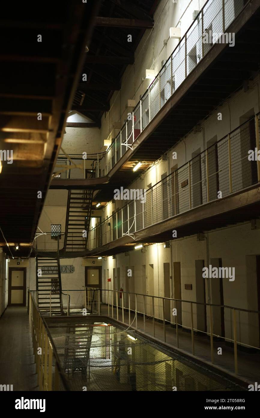 Perth, Australia - October 3, 2023 View of the Fremantle Prison located ...