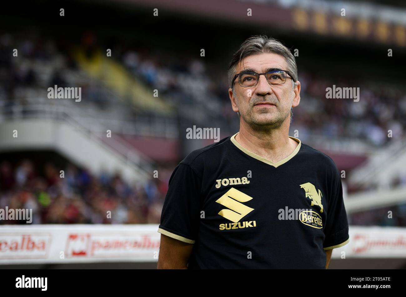 Ivan Juric, head coach of Torino FC, looks on prior to the Serie A ...