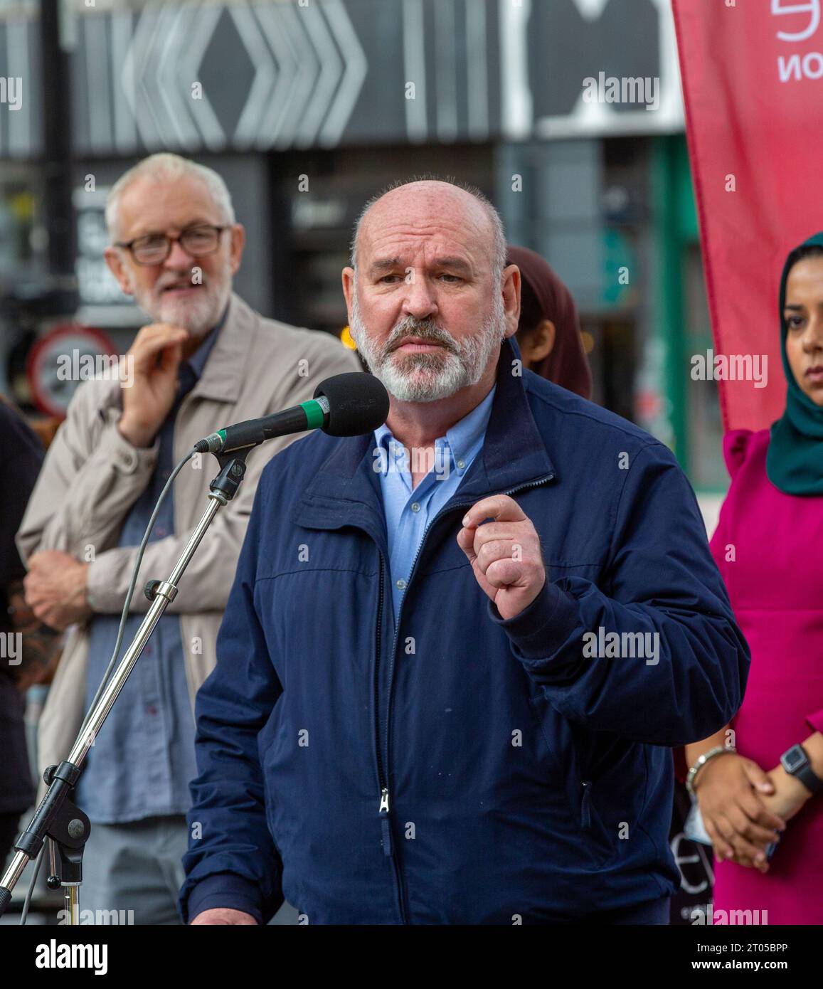 London, England, UK. 4th Oct, 2023. ASLEF General Secretary MICK WHELAN ...