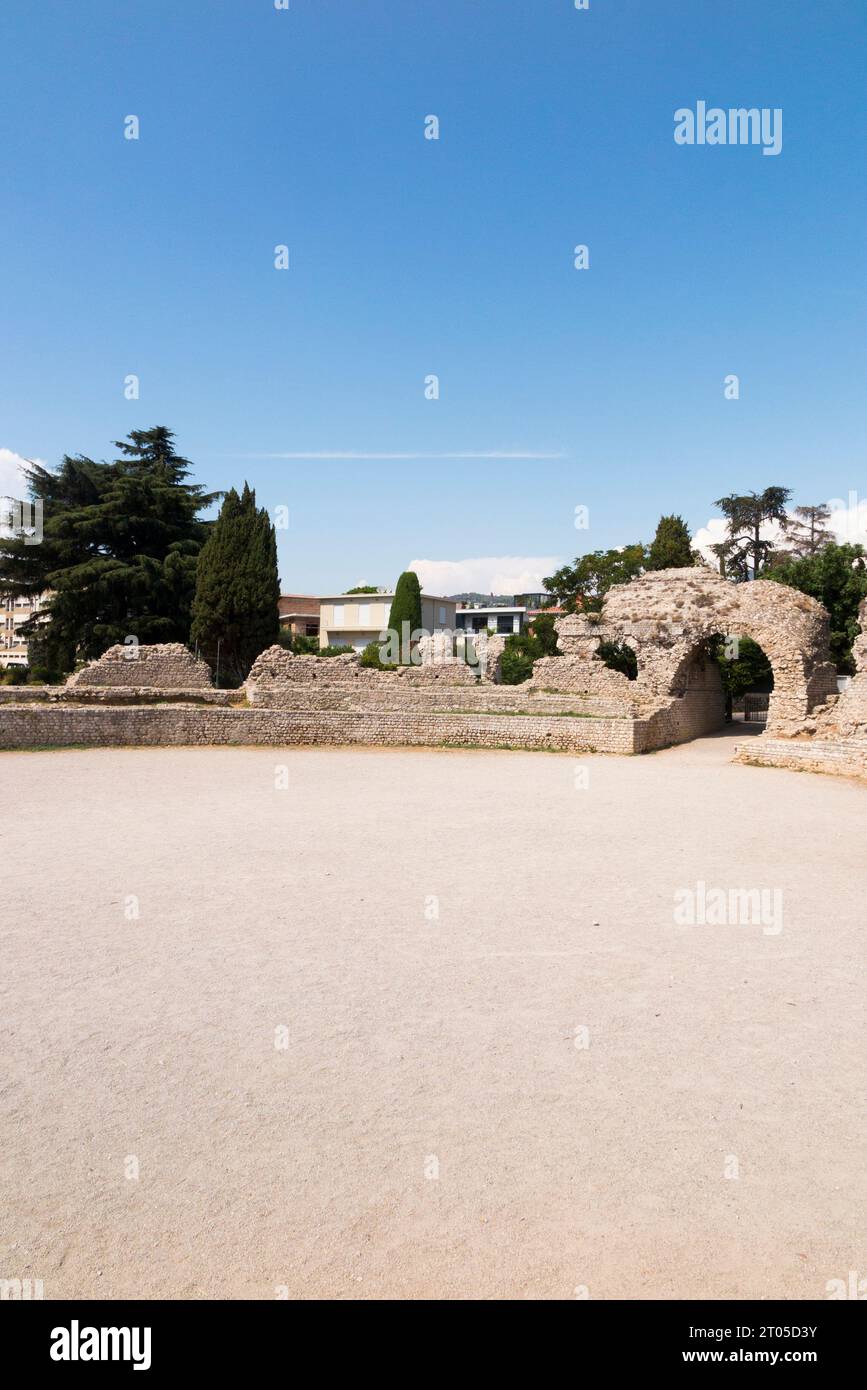 Arènes de Cimiez. Nice, France. The Cimiez arenas are a Roman ...
