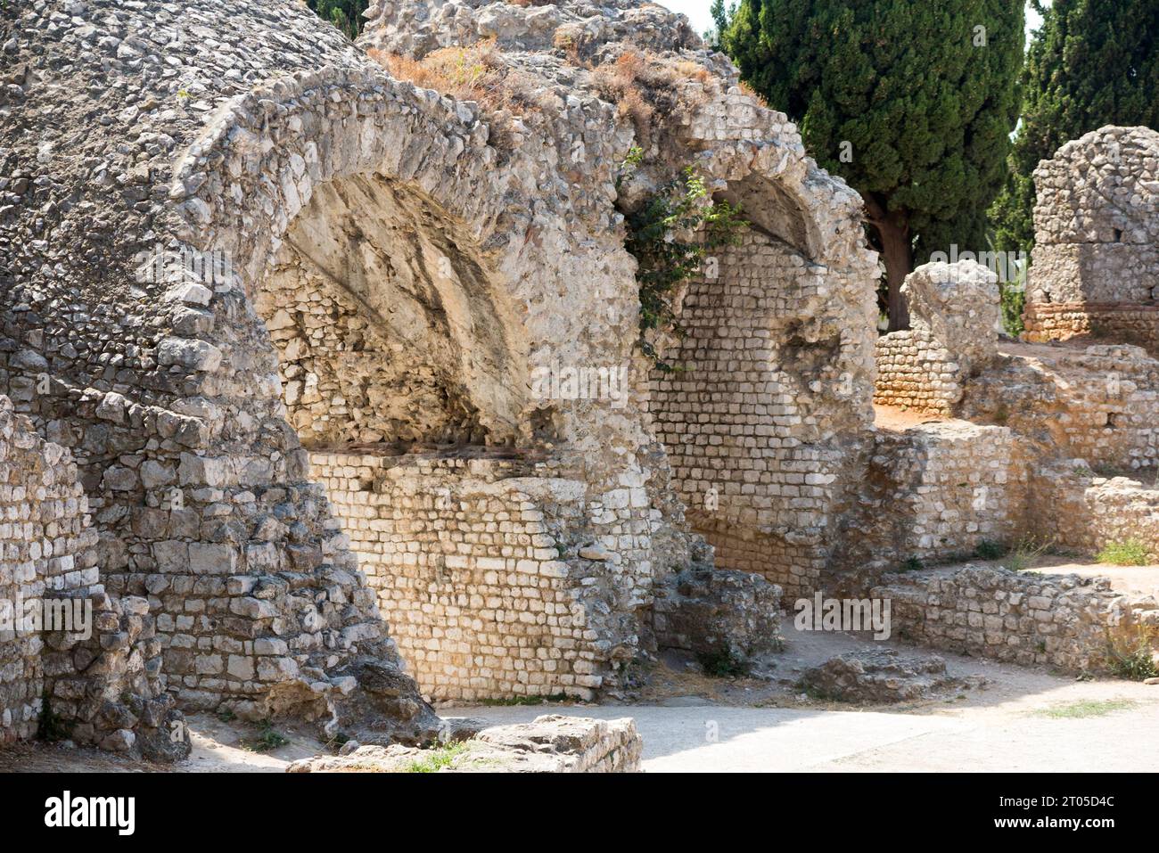 Arènes de Cimiez. Nice, France. The Cimiez arenas are a Roman ...
