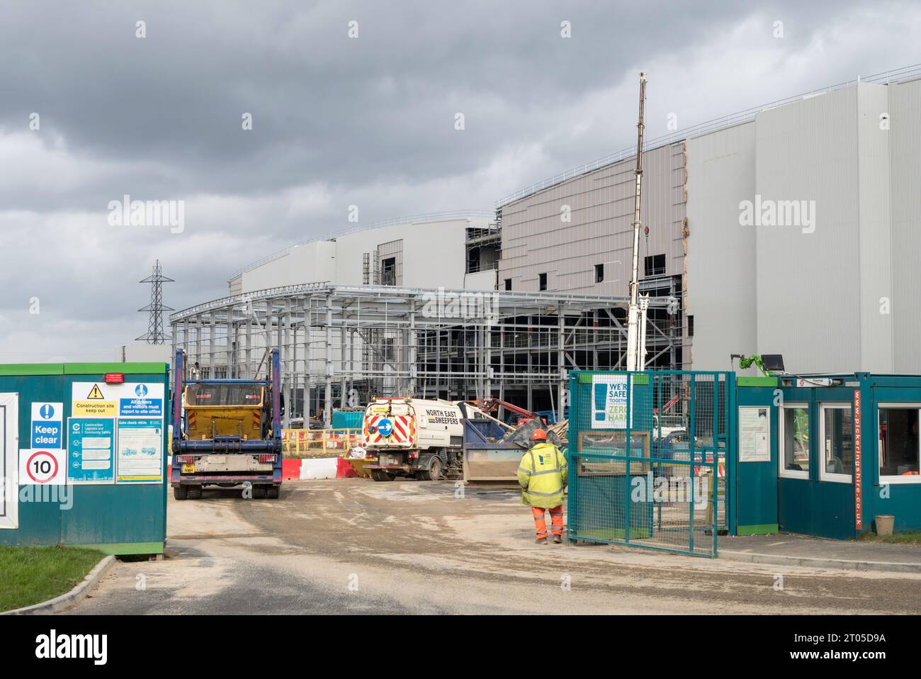Washington UK 4th October 2023 The Envision AESC Battery Gigafactory ...