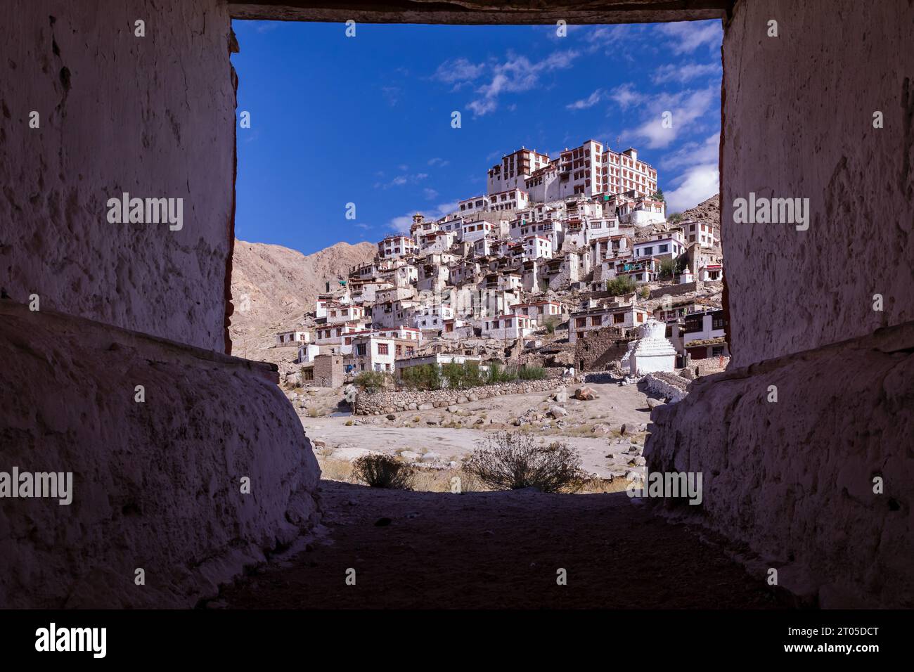 Chemrey Gompa (Monastery), Ladakh, India Stock Photo - Alamy