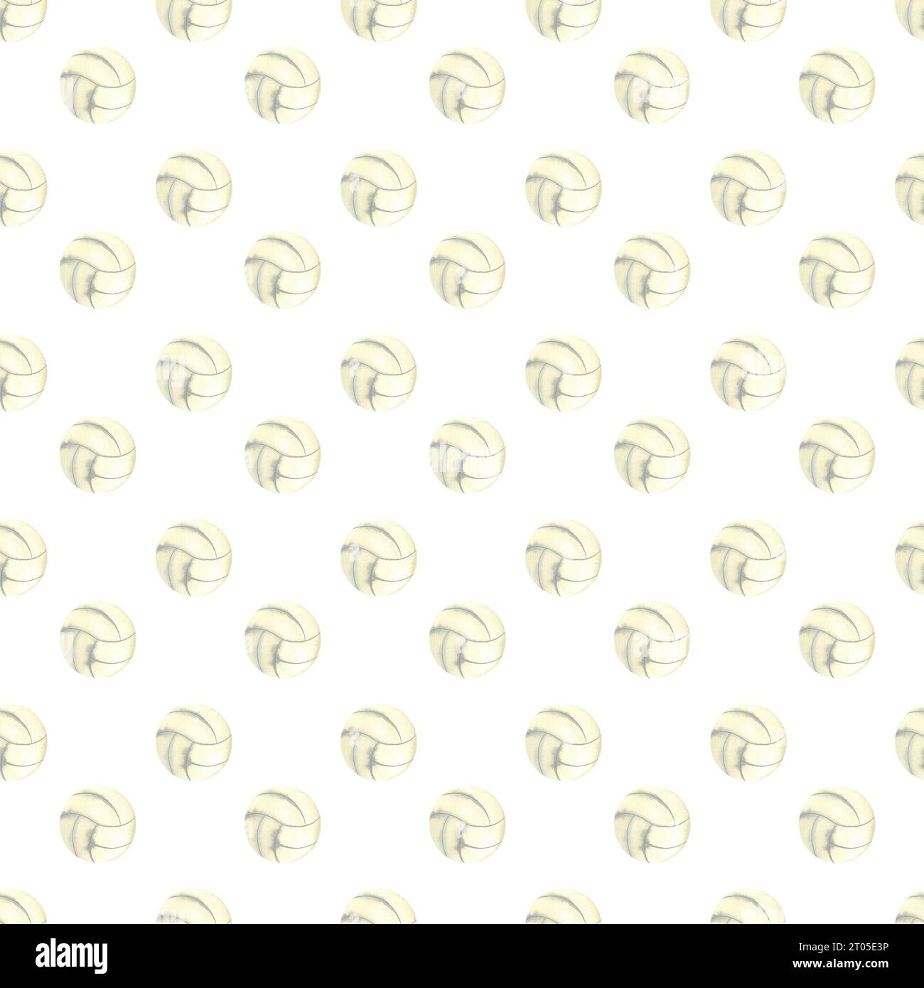 volleyball ball print, sport theme pattern, seamless pattern drawn by ...