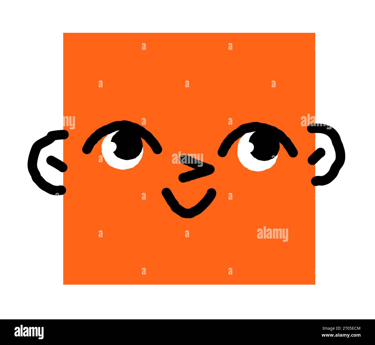 Square geometric figure vector illustration Stock Vector Image & Art ...