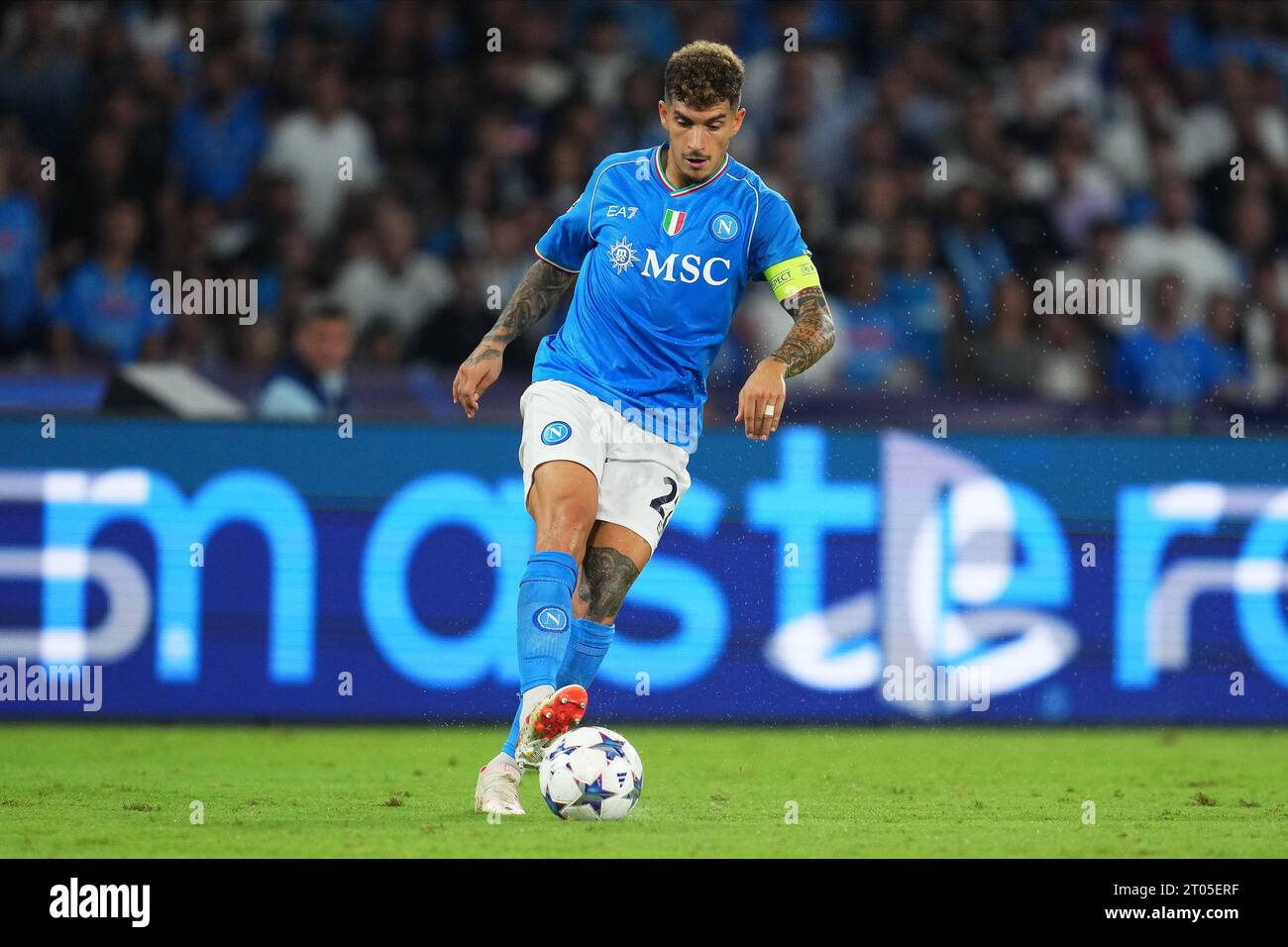 Napoli, Italy. 03rd Oct, 2023. Giovanni Di Lorenzo of SSC Napoli during ...