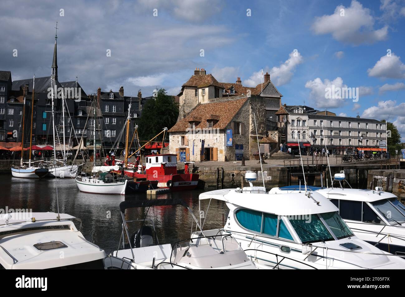 Honfleur harbour France, French, Normandy, 2023 Stock Photo - Alamy