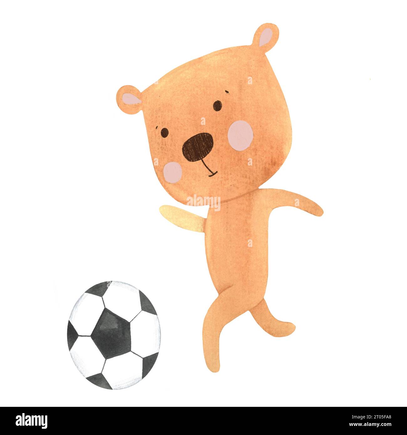 Cute bears play ball hi-res stock photography and images - Alamy