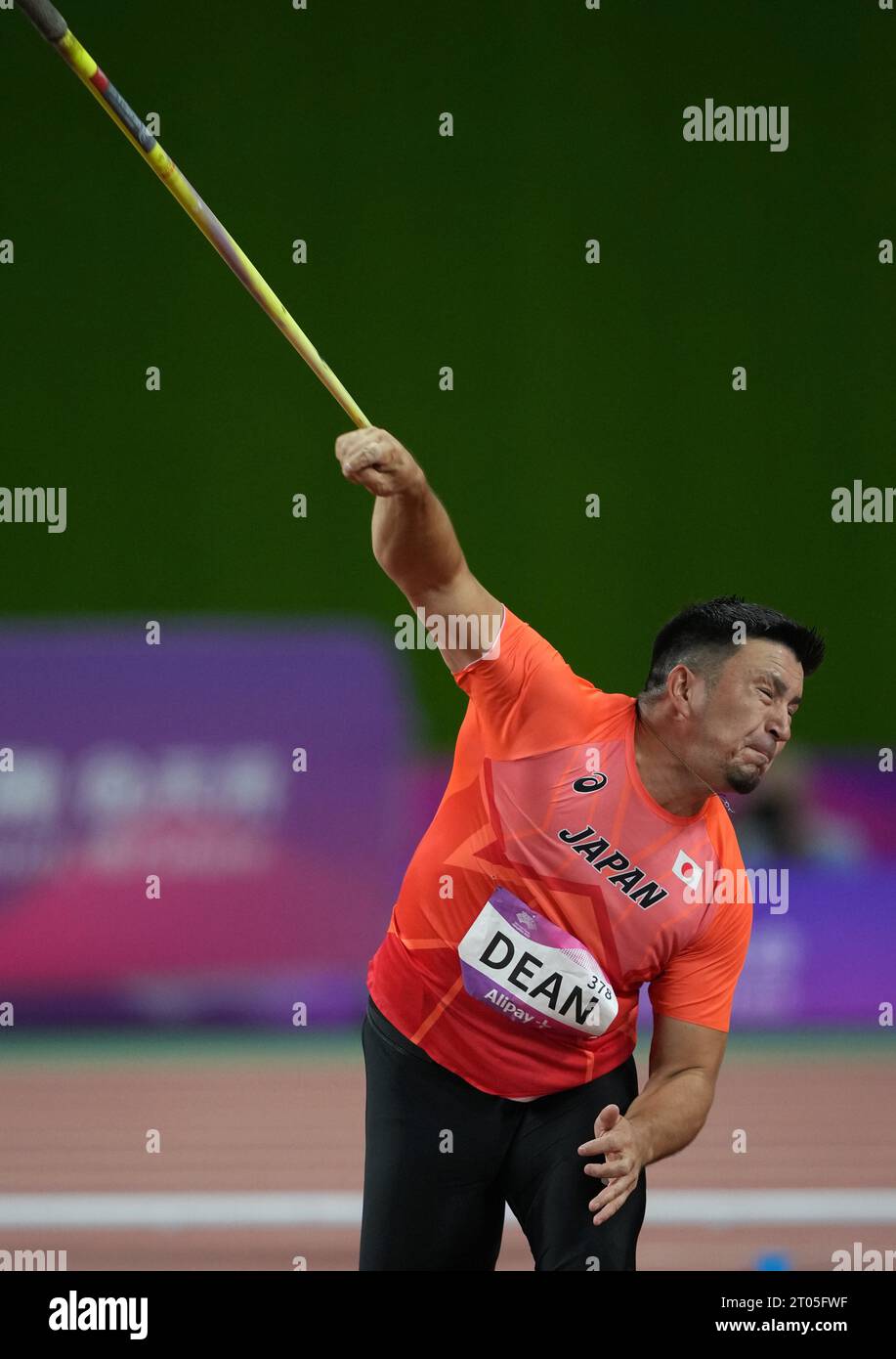 Hangzhou, China's Zhejiang Province. 4th Oct, 2023. Dean Roderick Genki ...