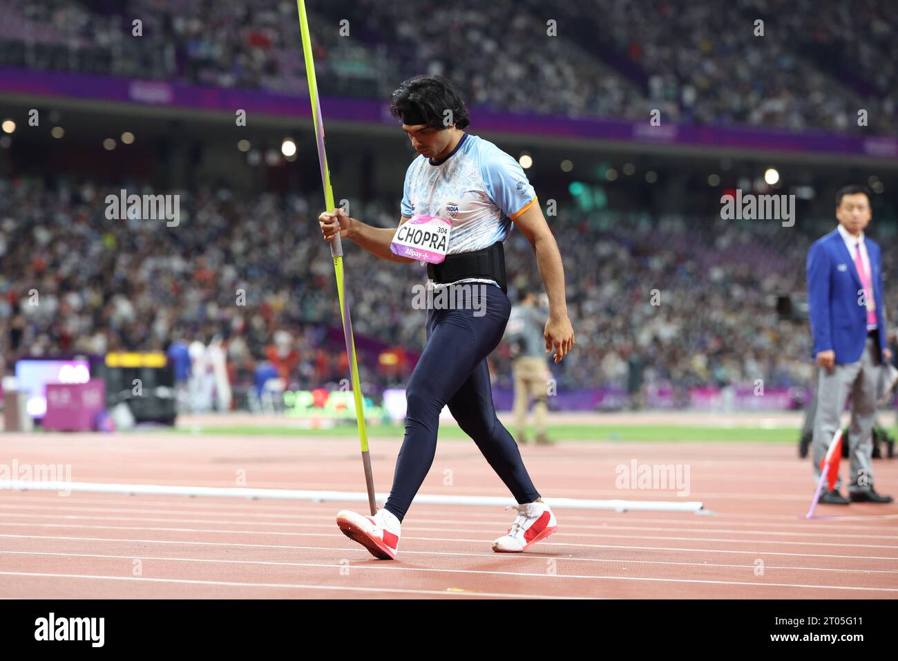 Hangzhou, China. 04th Oct, 2023. Hangzhou, Zhejiang, China: Asian Games, INDIA Secured GOLD ...