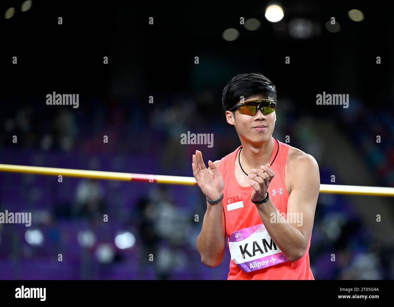 Hangzhou, China's Zhejiang Province. 4th Oct, 2023. Kam Kampton of ...