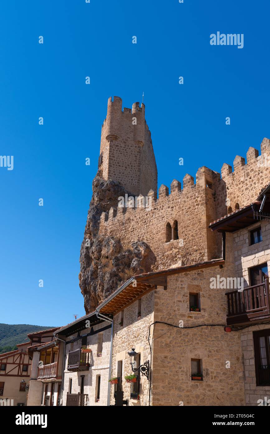 Frias Spain one of the most beautiful Spanish villages with a castle, historic and medieval ...