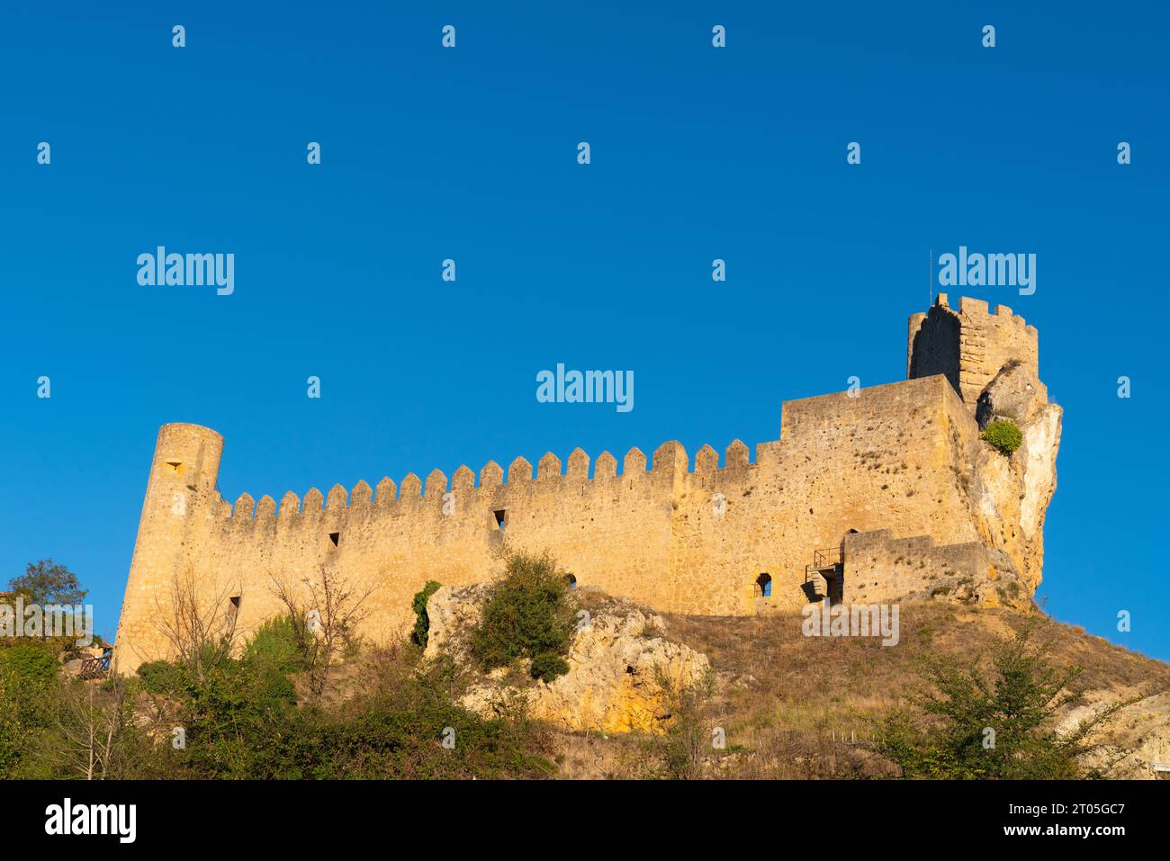 Castle at Frias Spain one of the most beautiful Spanish villages ...