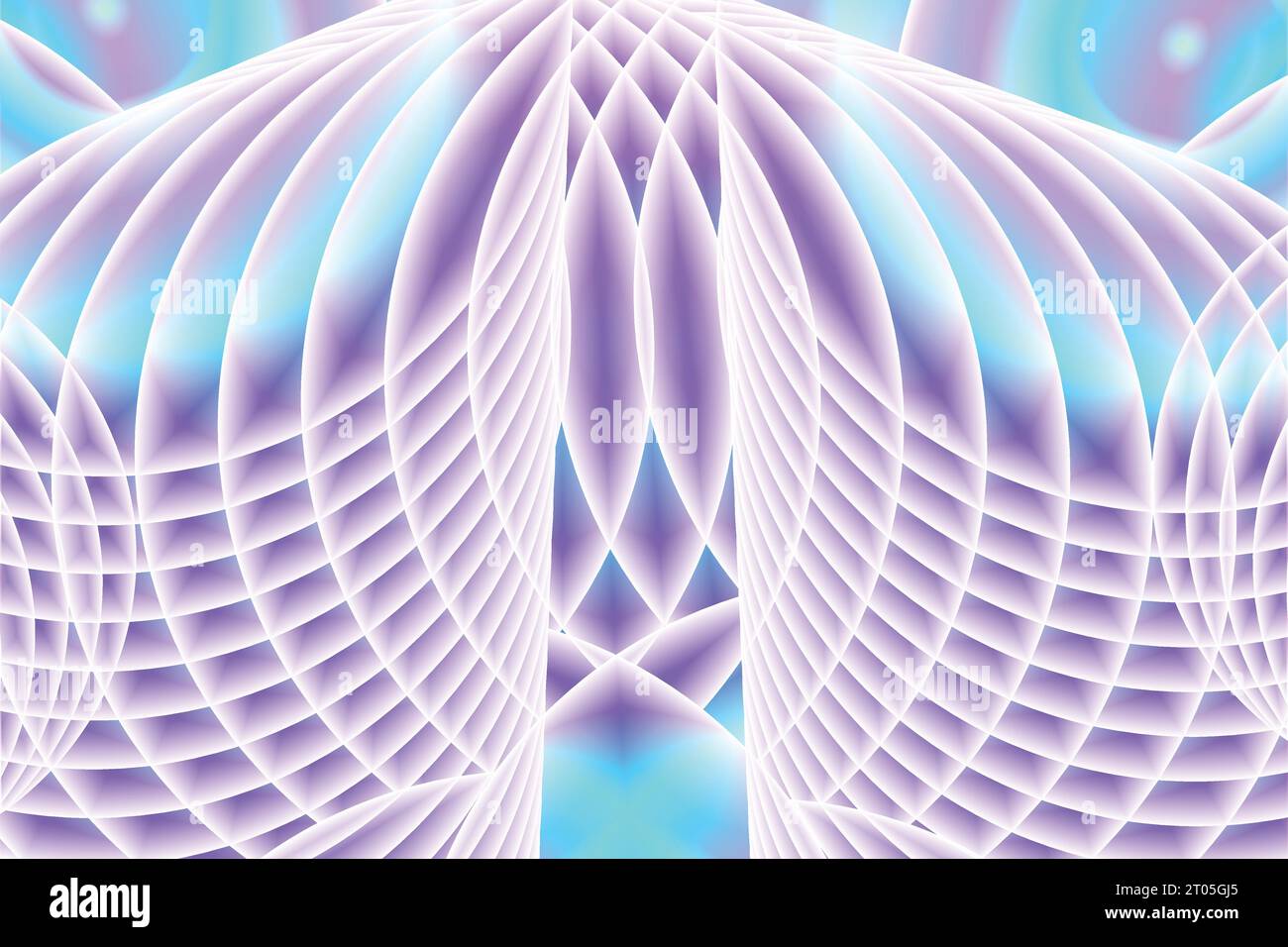 vertical horizontal 3d optical illusion illustrated abstract and wavy ...