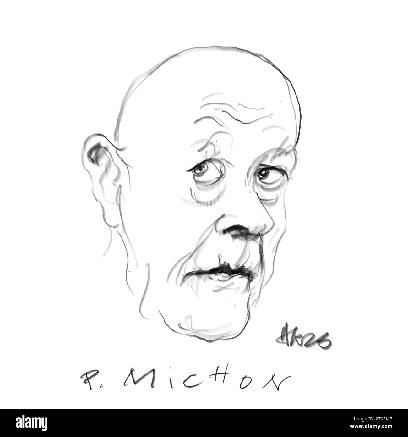 Michon zeichnung hi-res stock photography and images - Alamy