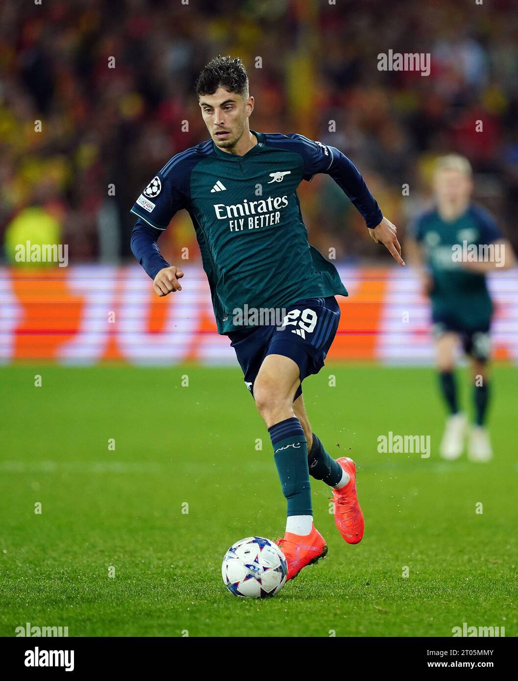 Arsenal’s Kai Havertz during the UEFA Champions League Group B match at ...