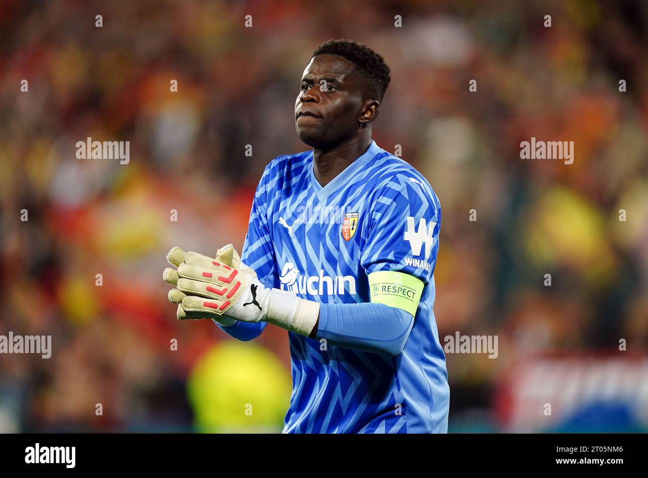RC Lens goalkeeper Brice Samba during the UEFA Champions League Group B ...