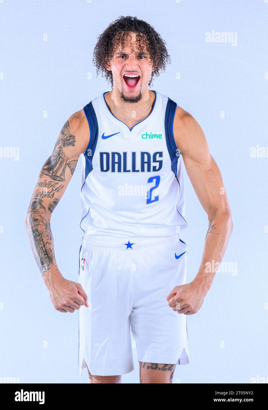 Sept 29, 2023: Dallas Mavericks center Dereck Lively II #2 poses during ...