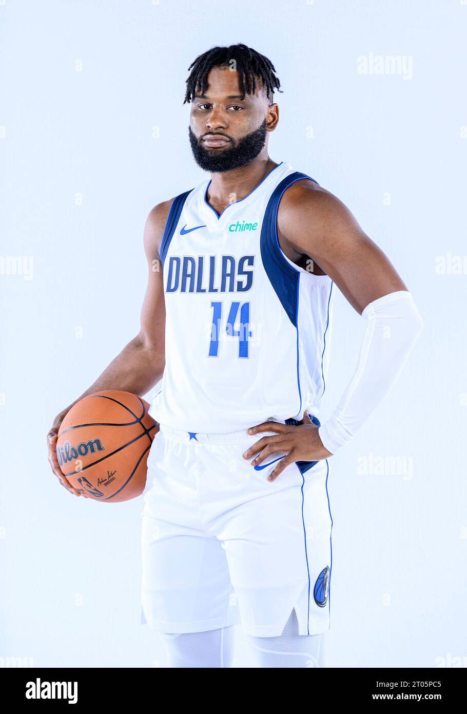 Sept 29, 2023: Dallas Mavericks guard Mike Miles Jr#14 poses during the ...