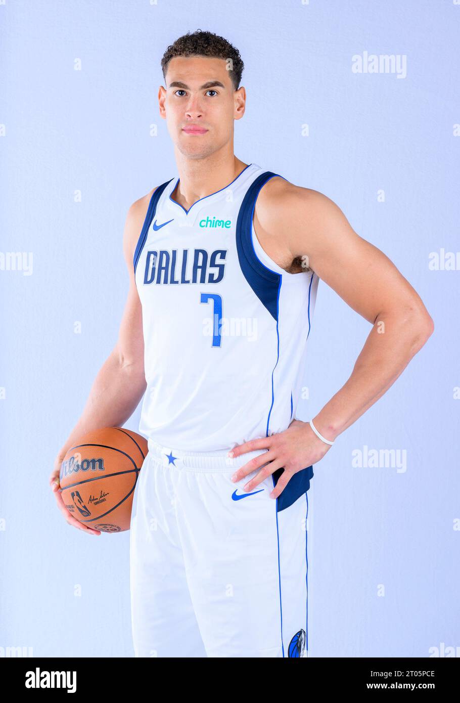 Sept 29, 2023: Dallas Mavericks center Dwight Powell #7 poses during ...