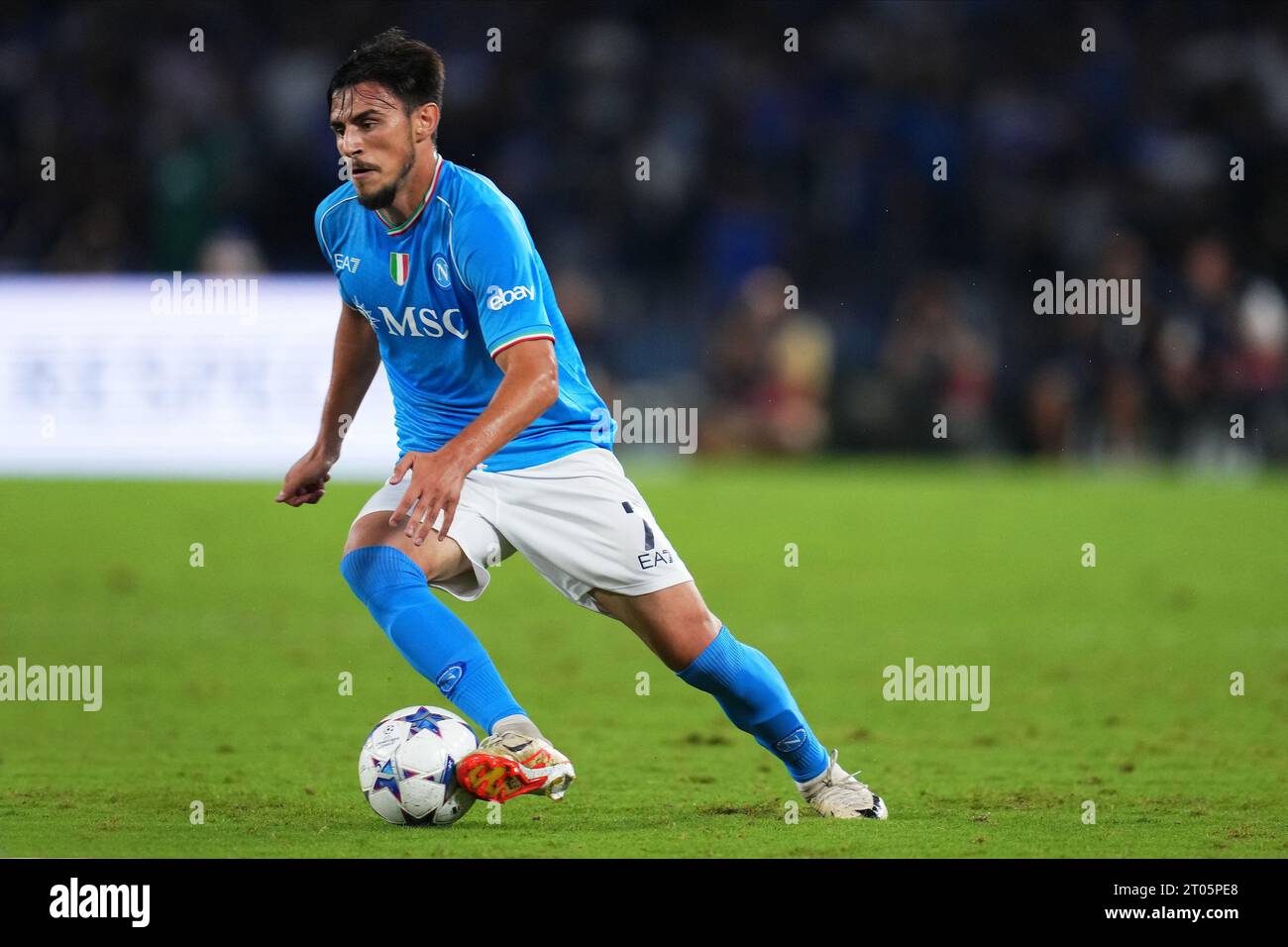 Eljif Elmas of SSC Napoli during the UEFA Champions League match, Group ...