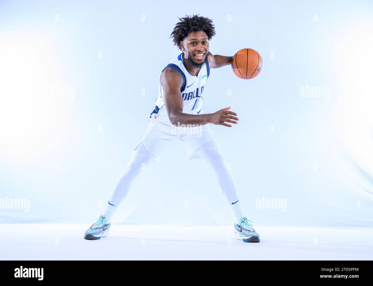 Sept 29, 2023: Dallas Mavericks guard Jordan Walker #16 poses during ...