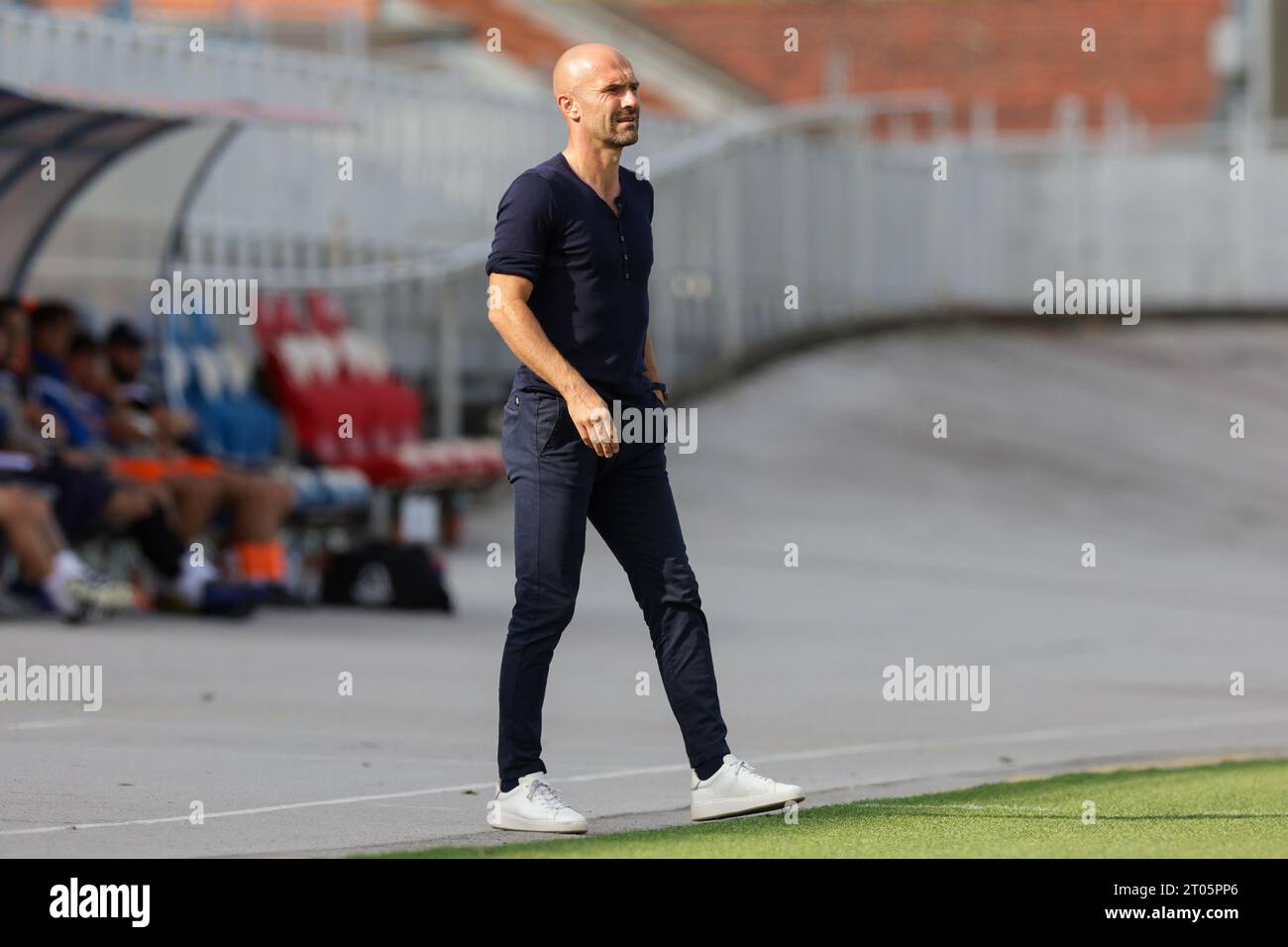 Zagreb, Croatia. 04th Oct, 2023. Head Coach of Dinamo Zagreb Ivica ...