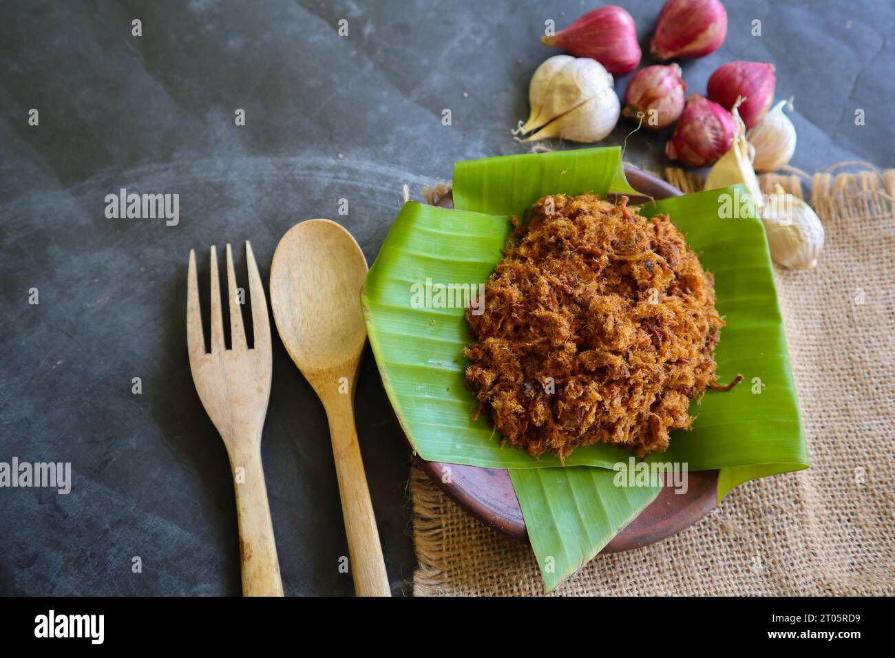 abon made of meat, minced meat dishes made with brown sugar and dried ...