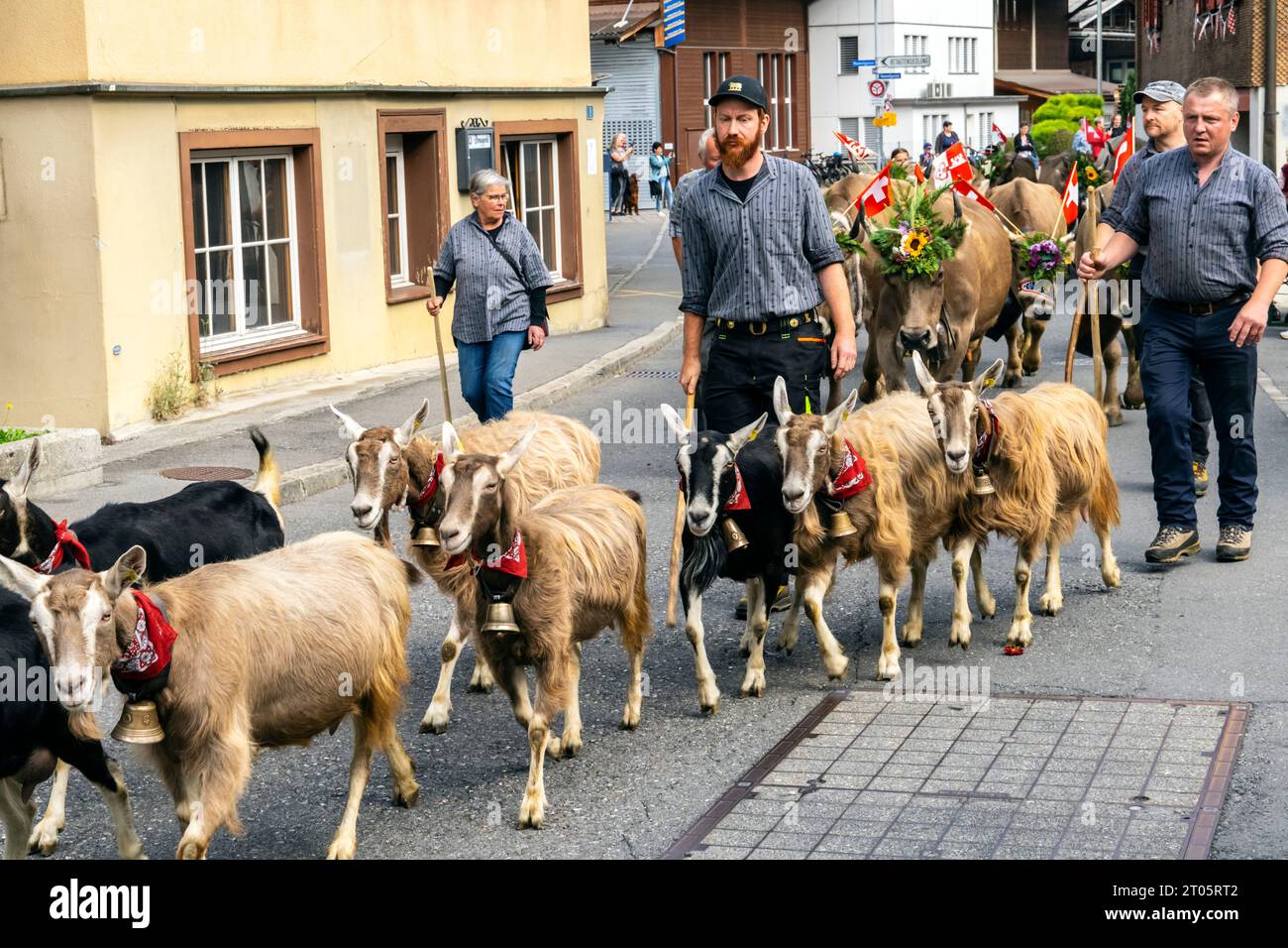 Villagers dressed in traditional costumes proudly take part in the ...