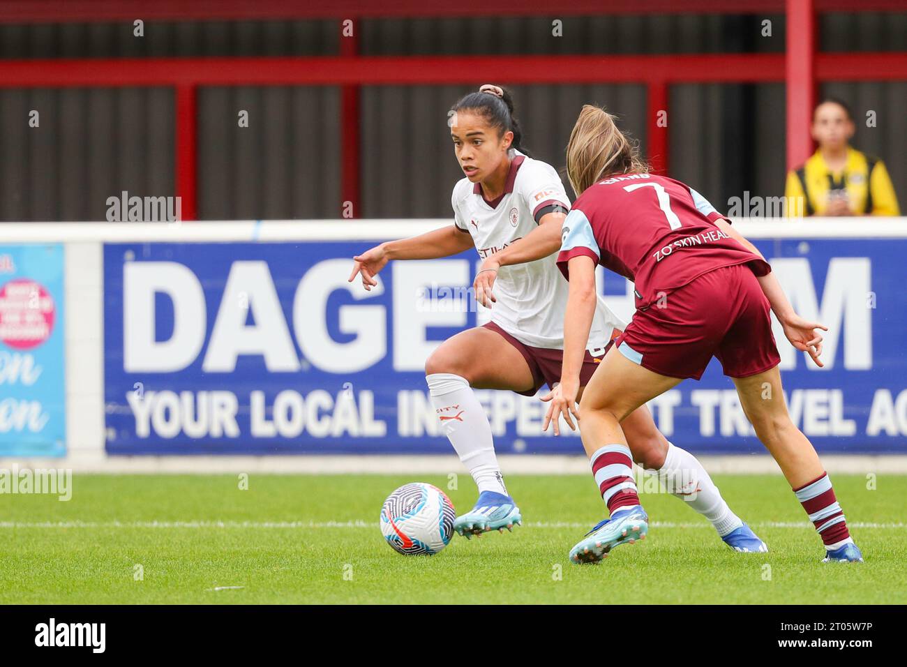 London, UK. 1st October 2023. Mary Fowler during the Barclays WSL ...