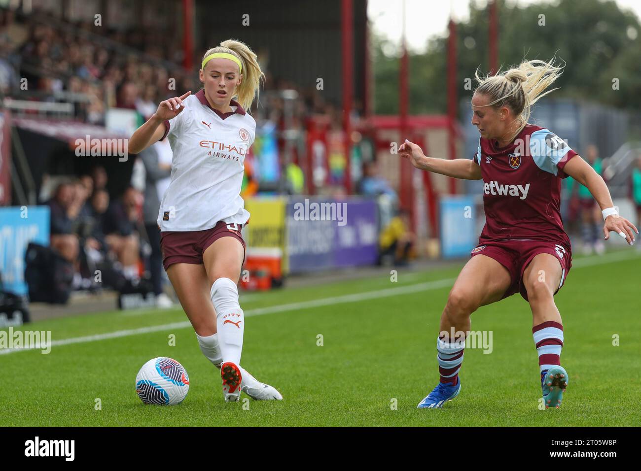 London, UK. 1st October 2023. Chloe Kelly during the Barclays WSL ...