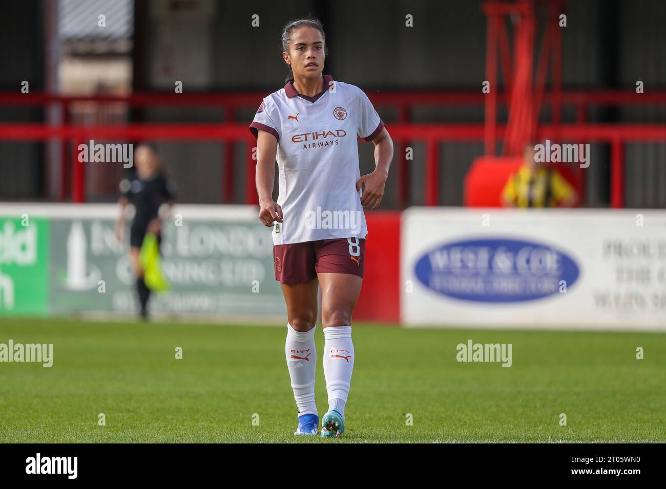 London, UK. 1st October 2023. Mary Fowler during the Barclays WSL ...