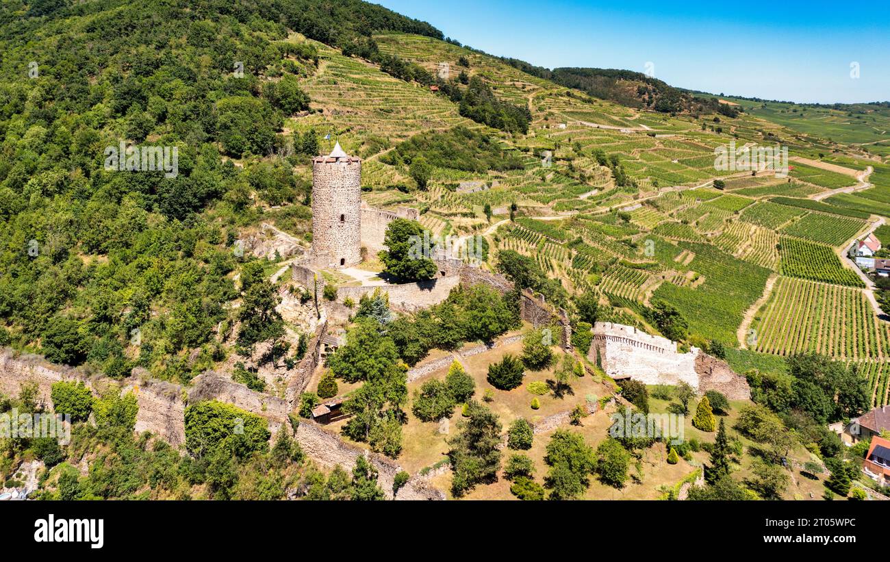 Kaysersberg in Alsace, one of the most beautiful villages of France ...