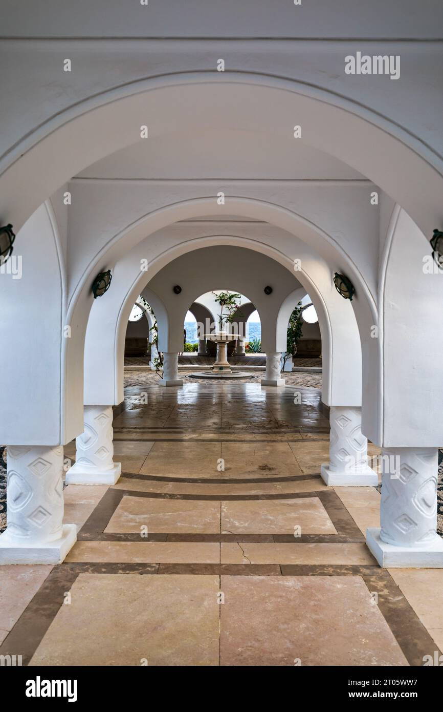 The beautiful buildings at Kalithea Springs constructed in the 1930s ...