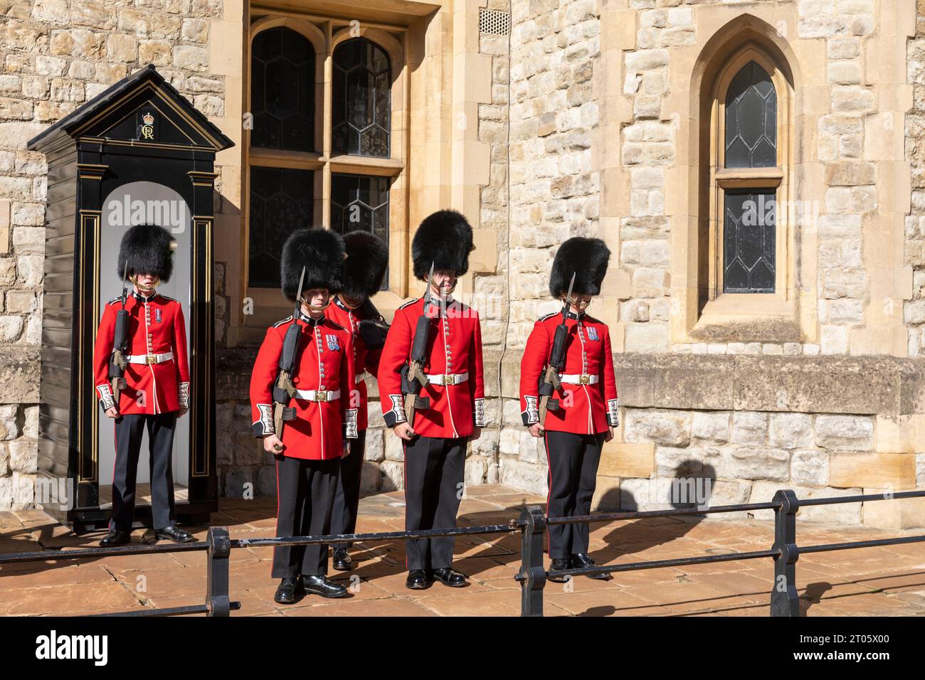 Tower of london regiments british regiments hi-res stock photography ...