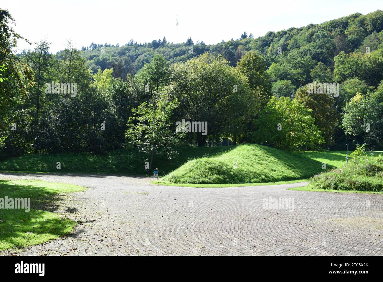 way through a big park in autumn Stock Photo - Alamy