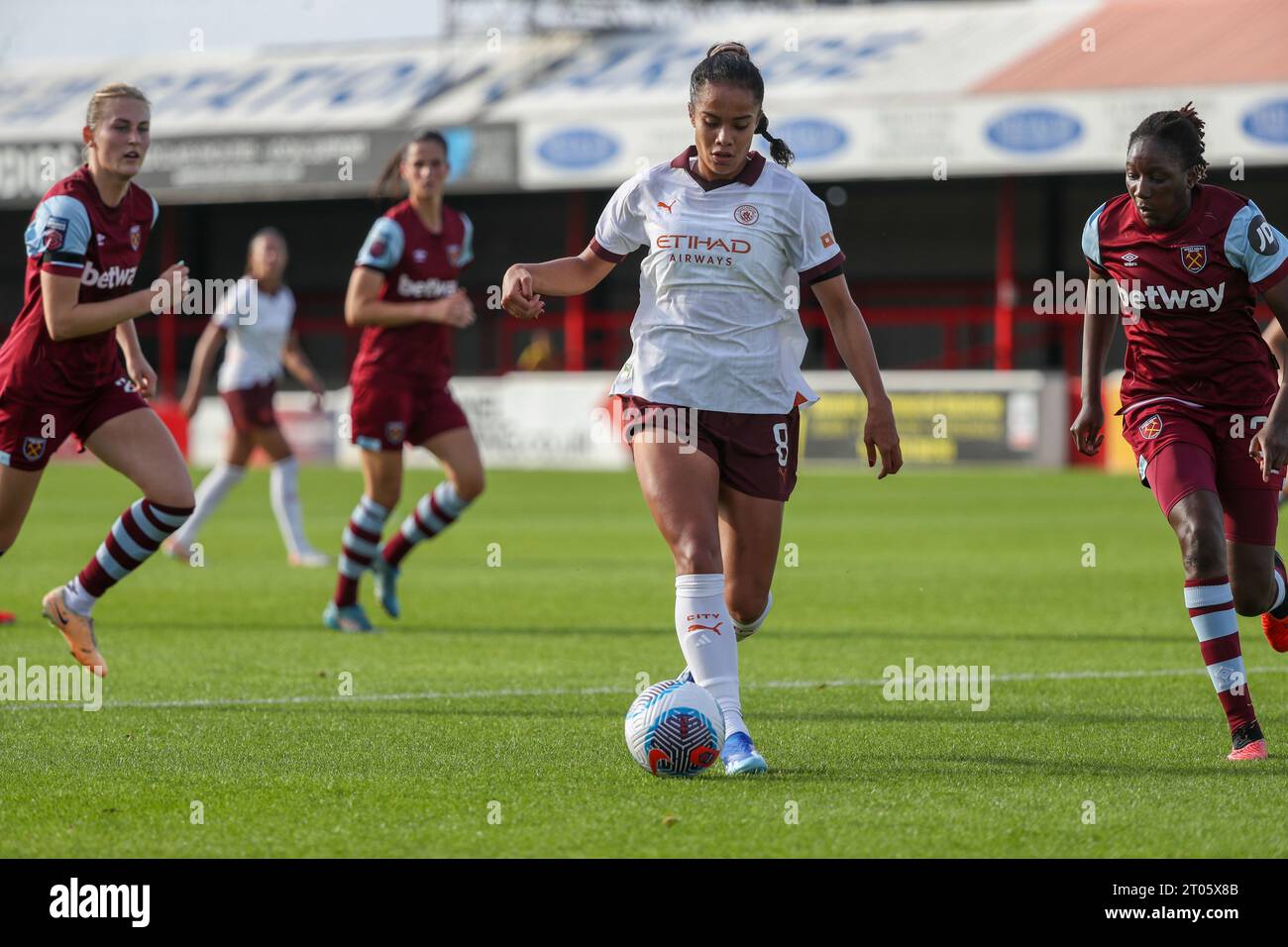 London, UK. 1st October 2023. Mary Fowler during the Barclays WSL ...