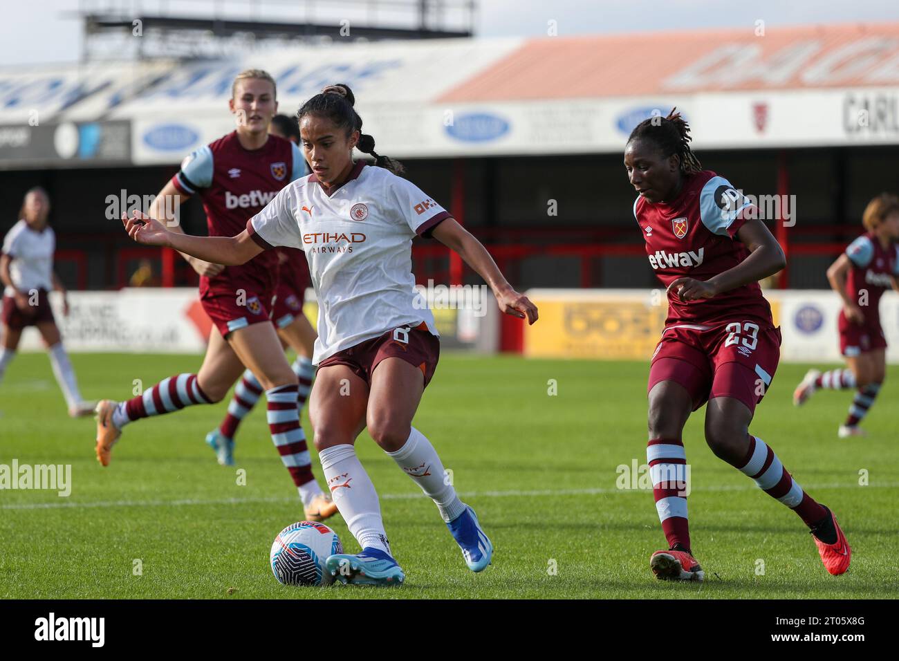 London, UK. 1st October 2023. Mary Fowler during the Barclays WSL ...