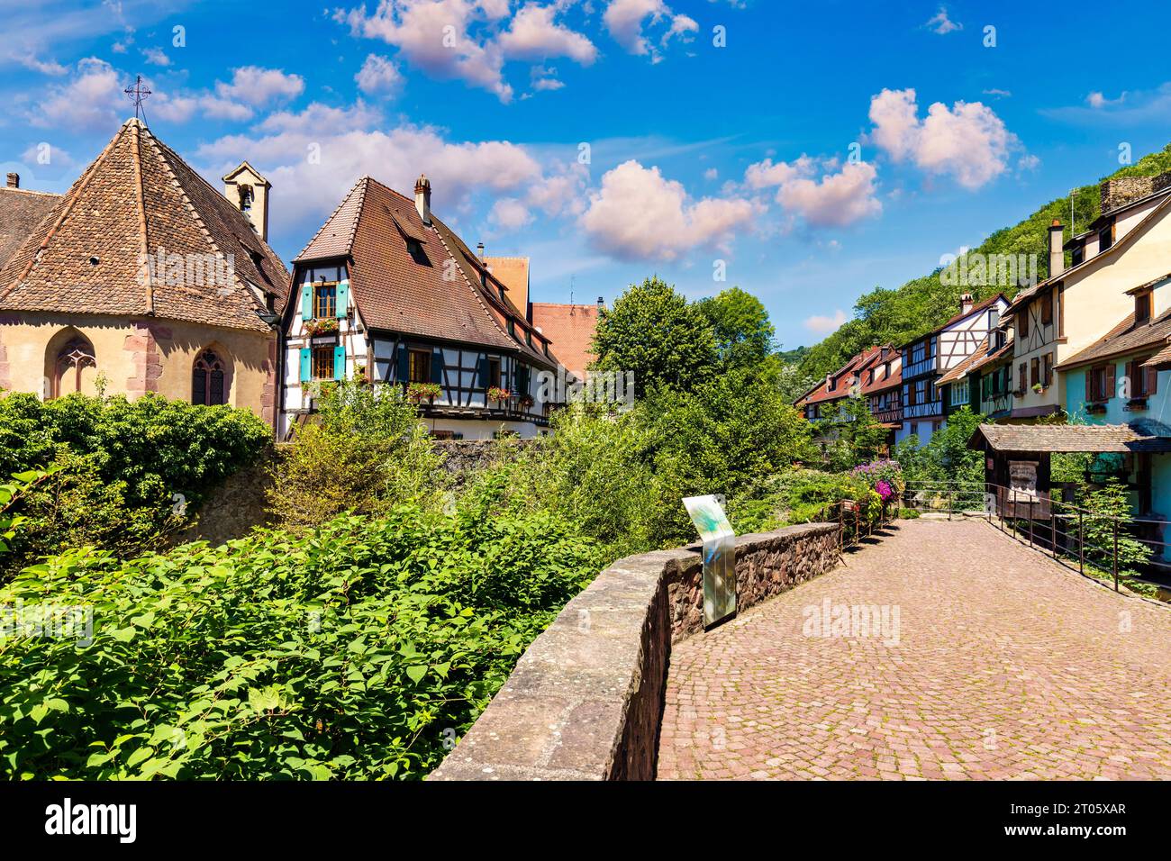 Kaysersberg in Alsace, one of the most beautiful villages of France ...
