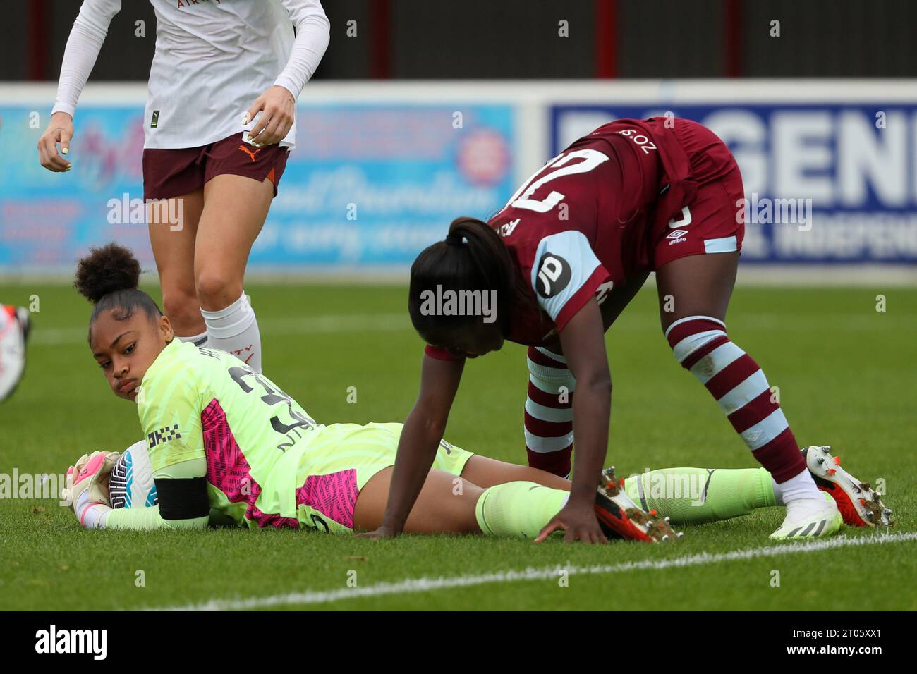 London, UK. 1st October 2023. Khiara Keating during the Barclays WSL ...