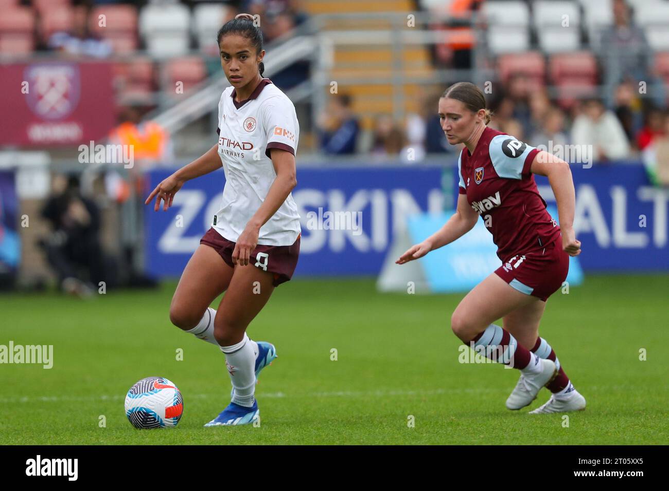 London, UK. 1st October 2023. Mary Fowler during the Barclays WSL ...
