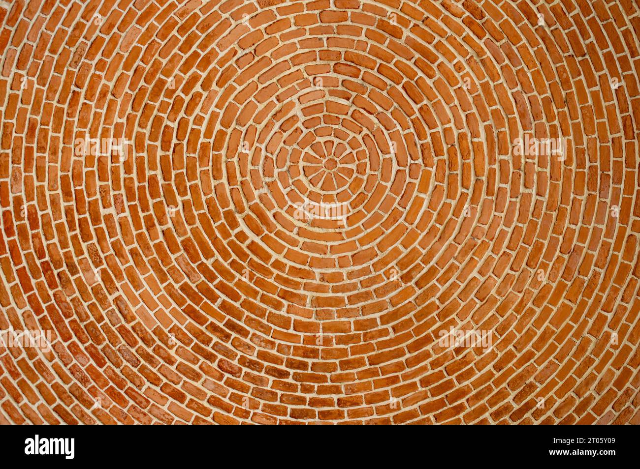 Red brick circular, background series Stock Photo - Alamy