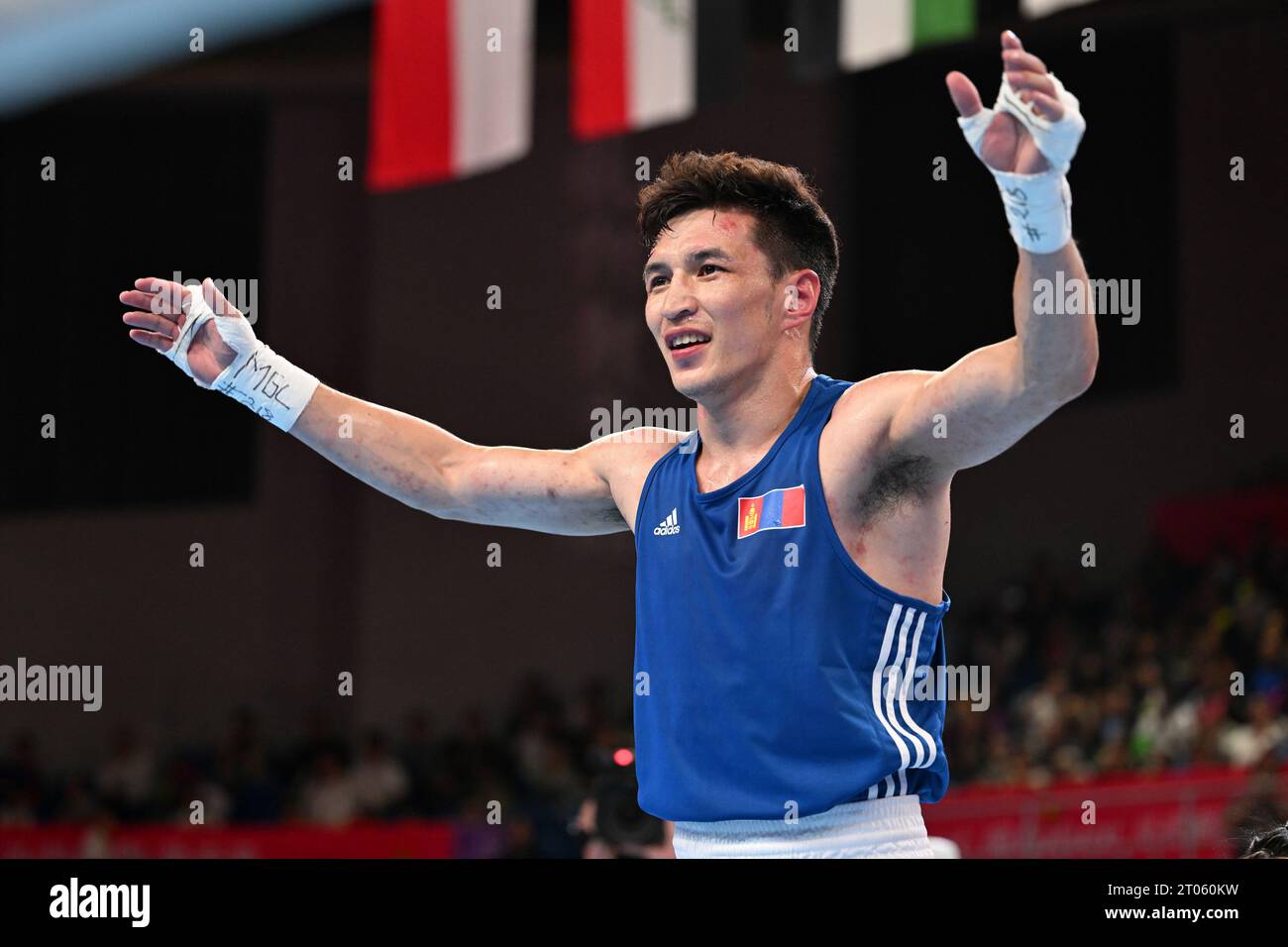 Hangzhou, China's Zhejiang Province. 4th Oct, 2023. Mongolia's ...