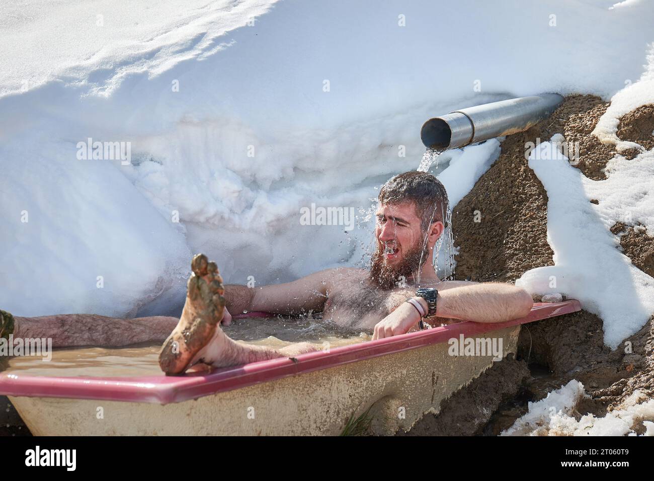 Cold plunge therapy hi-res stock photography and images - Alamy