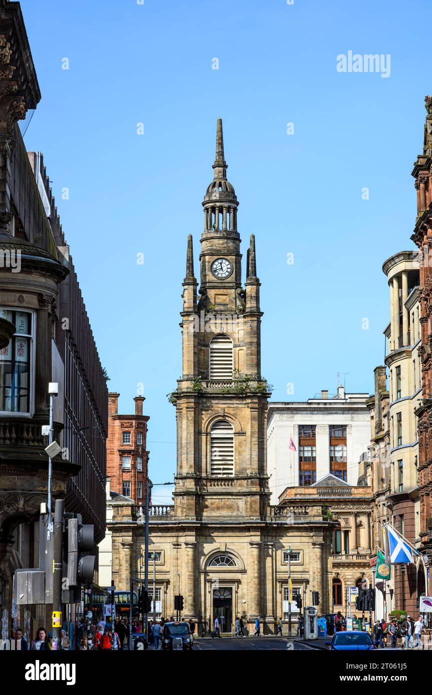 St George's Tron church building, West George Street, Glasgow, Scotland ...